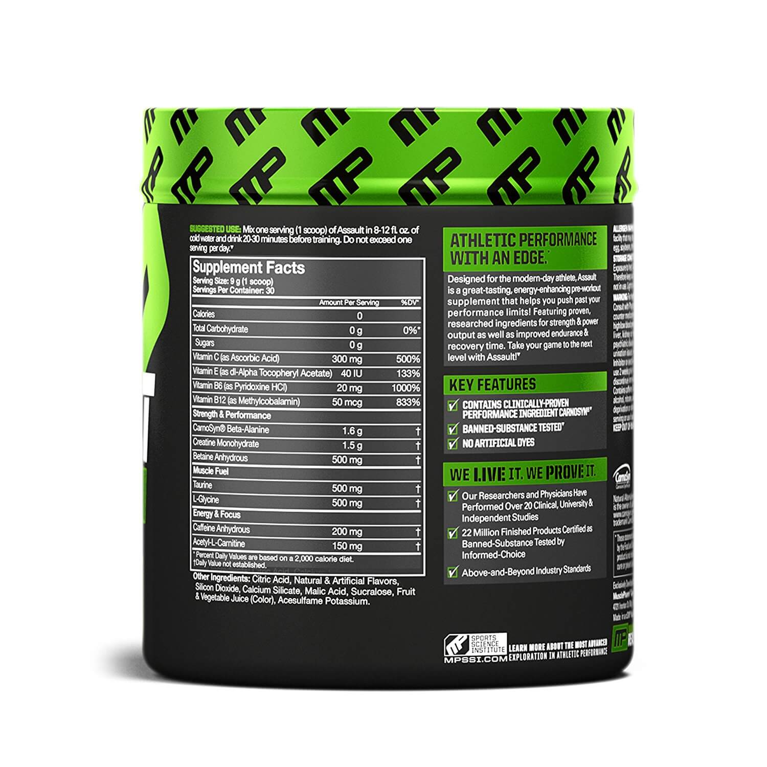 Assault Muscle Pharm